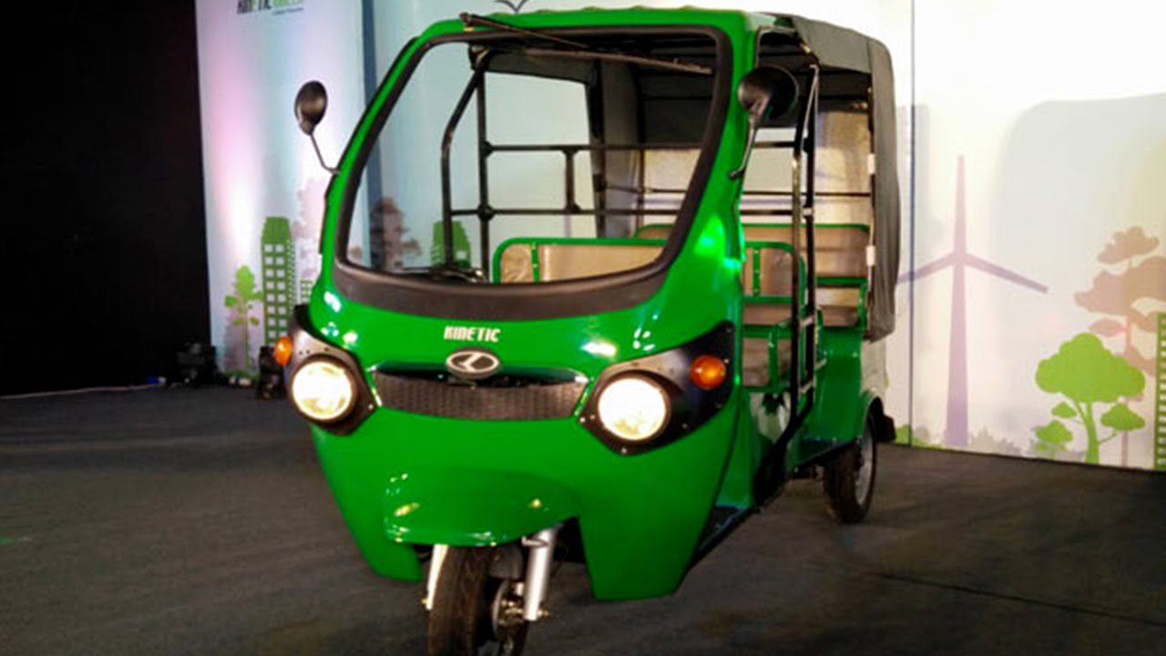 Electric 3-wheeler Kinetic 'Safar' Launched at Rs. 1.38 Lacs - YouTube