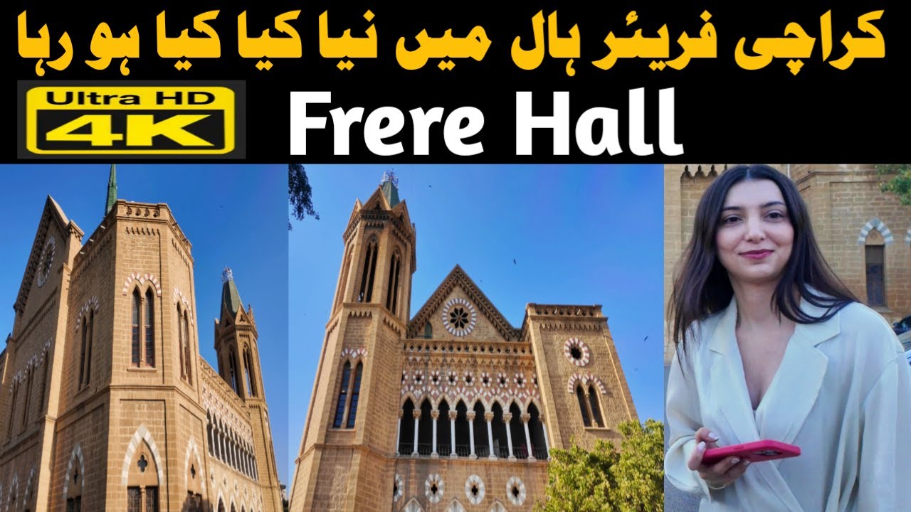 Frere Hall Karachi | London In Karachi | Most Beautiful Building | 4k ...