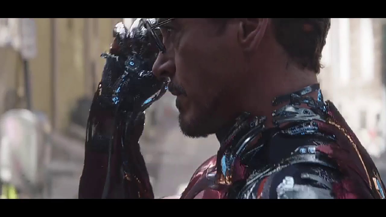 Iron Man suit up scene in avengers infinity war.. - YouTube