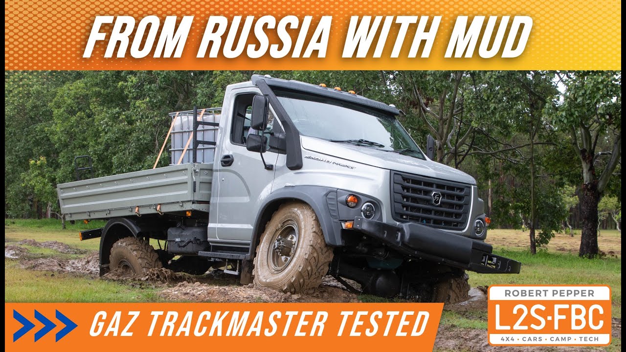 Russian GAZ Trackmaster First Drive Review (Sadko Next) - YouTube