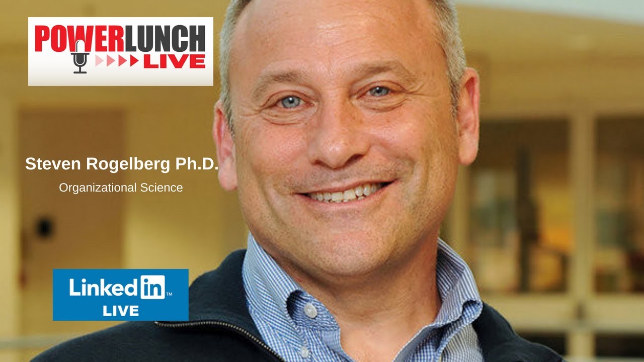 Rhett Power with Dr. Steven Rogelberg on Power Lunch Live - YouTube