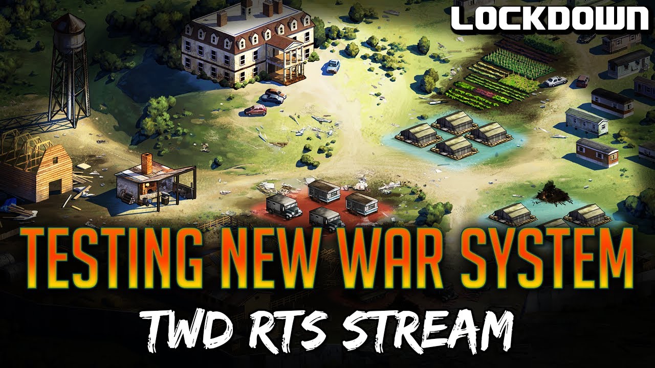 Testing New War System! TWD RTS Stream - The Walking Dead: Road to ...