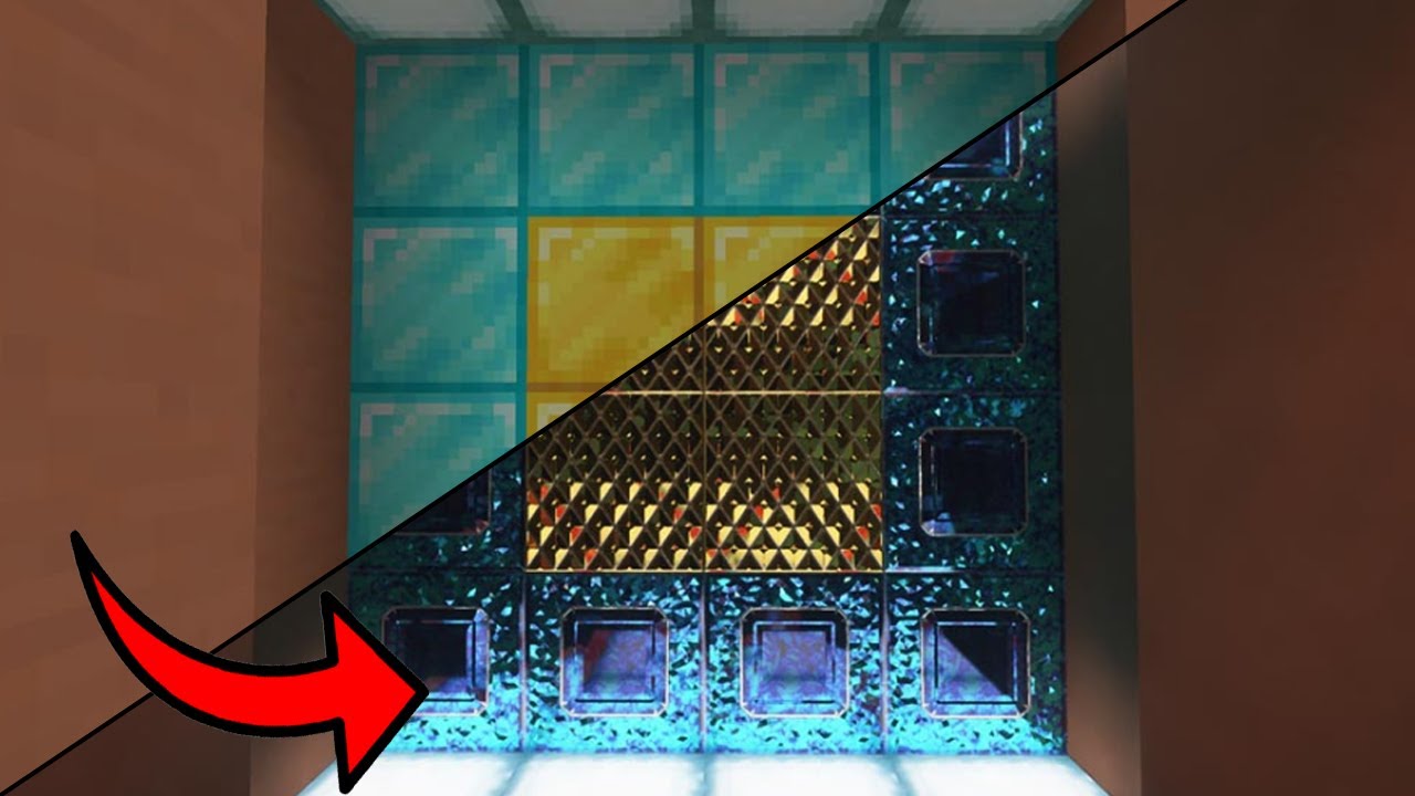 Ultra realistic diamond block in minecraft - YouTube