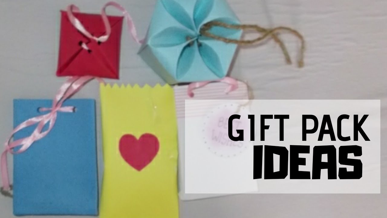 Gift Pack Ideas | Crafty | Tutorial | Trouvaille Arts - YouTube