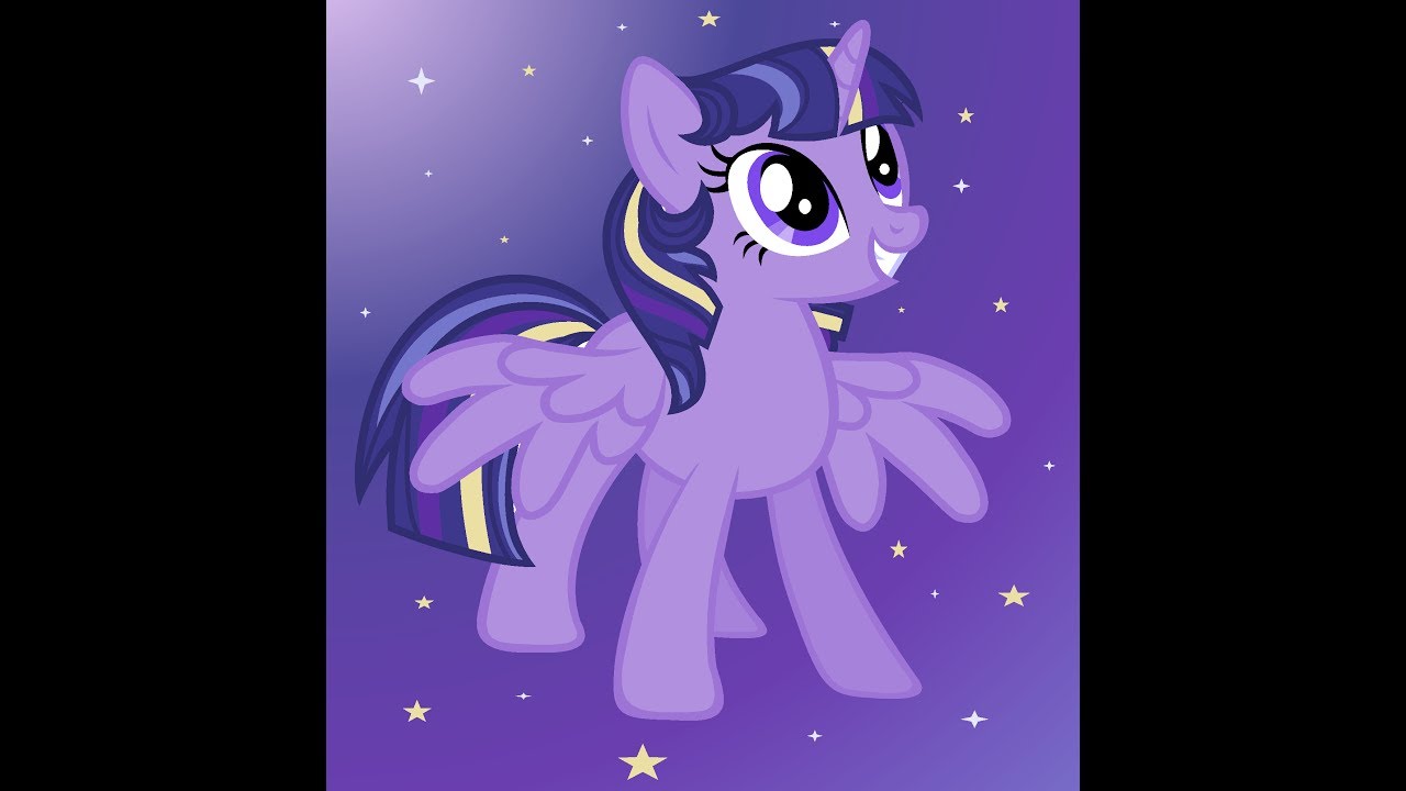 Twilight Next Gen: REDESIGN/REDRAW | MLP Speedpaint - YouTube