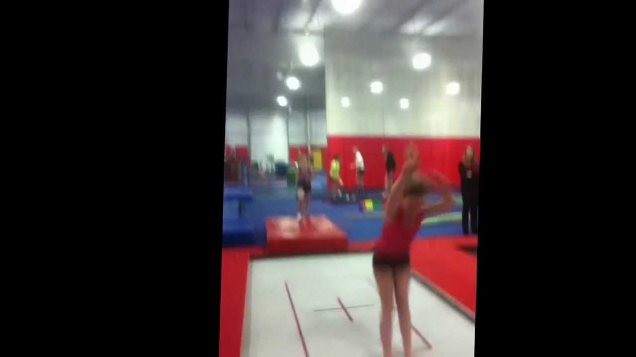 Team Bounce tnt gymnastics practice March 2013 - YouTube