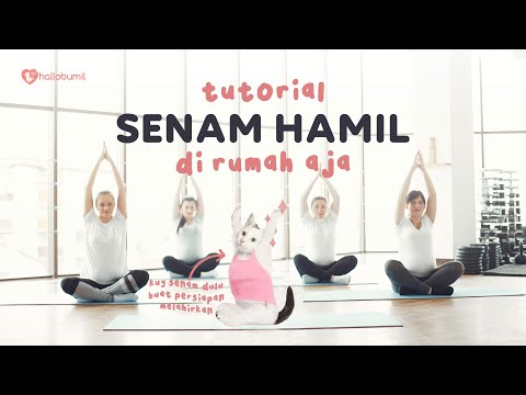 SENAM HAMIL TERLENGKAP! Trimester 3 | Hallobumil