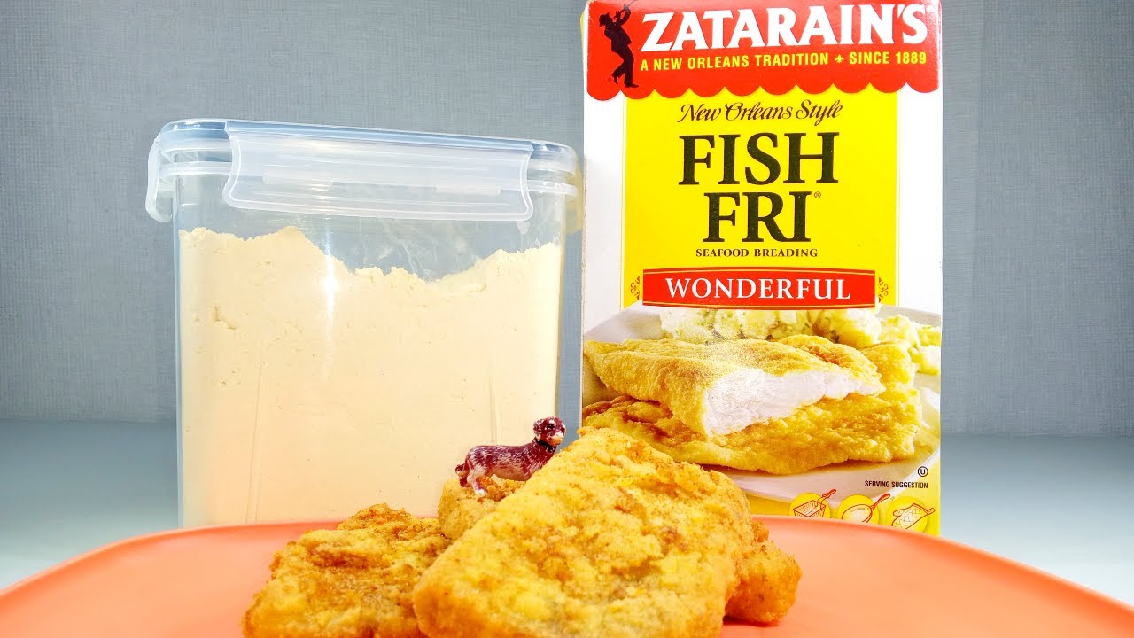 Zatarain's New Orleans Style Fish Fri Seafood Breading - Unboxin Doxin ...
