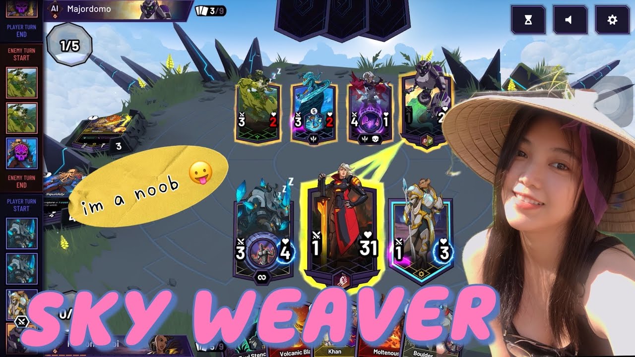 [ SKY WEAVER ] NFT GAME-PRACTICE MODE WITH RANDOM HERO - KIẾM TIỀN MÙA ...