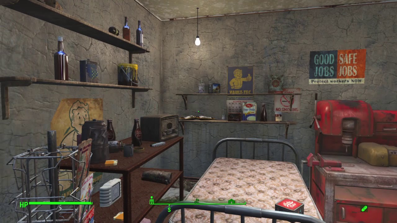 Fallout 4 Red Rocket Start Screen no mods - YouTube