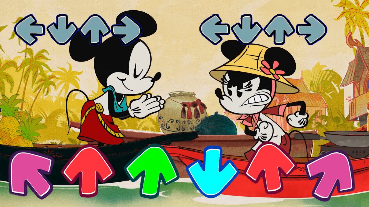 Mickey Mouse vs Minnie Mouse in Friday Night Funkin' in Friday Night ...
