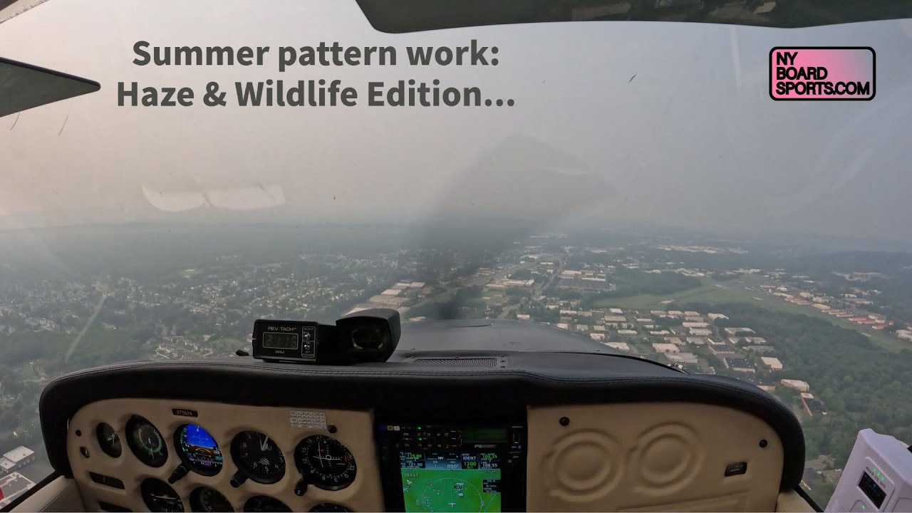 Private Pilot Flying: Summer Pattern Work - Haze & Wildlife Edition ...