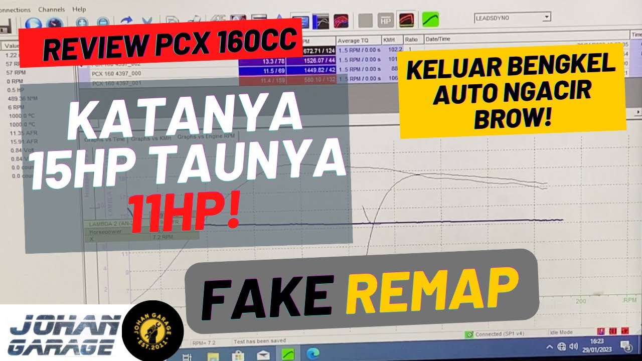 15HP BOONGAN!! FAKE REMAP ECU HONDA PCX 160 | PERLU DI BONGKAR! - YouTube