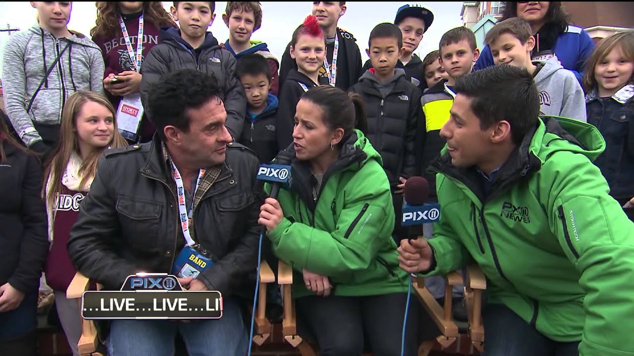 SPAZ FROM THE NERDS LIVE ON PIX11 AT SUPER BOWL TAILGATE PARTY - YouTube