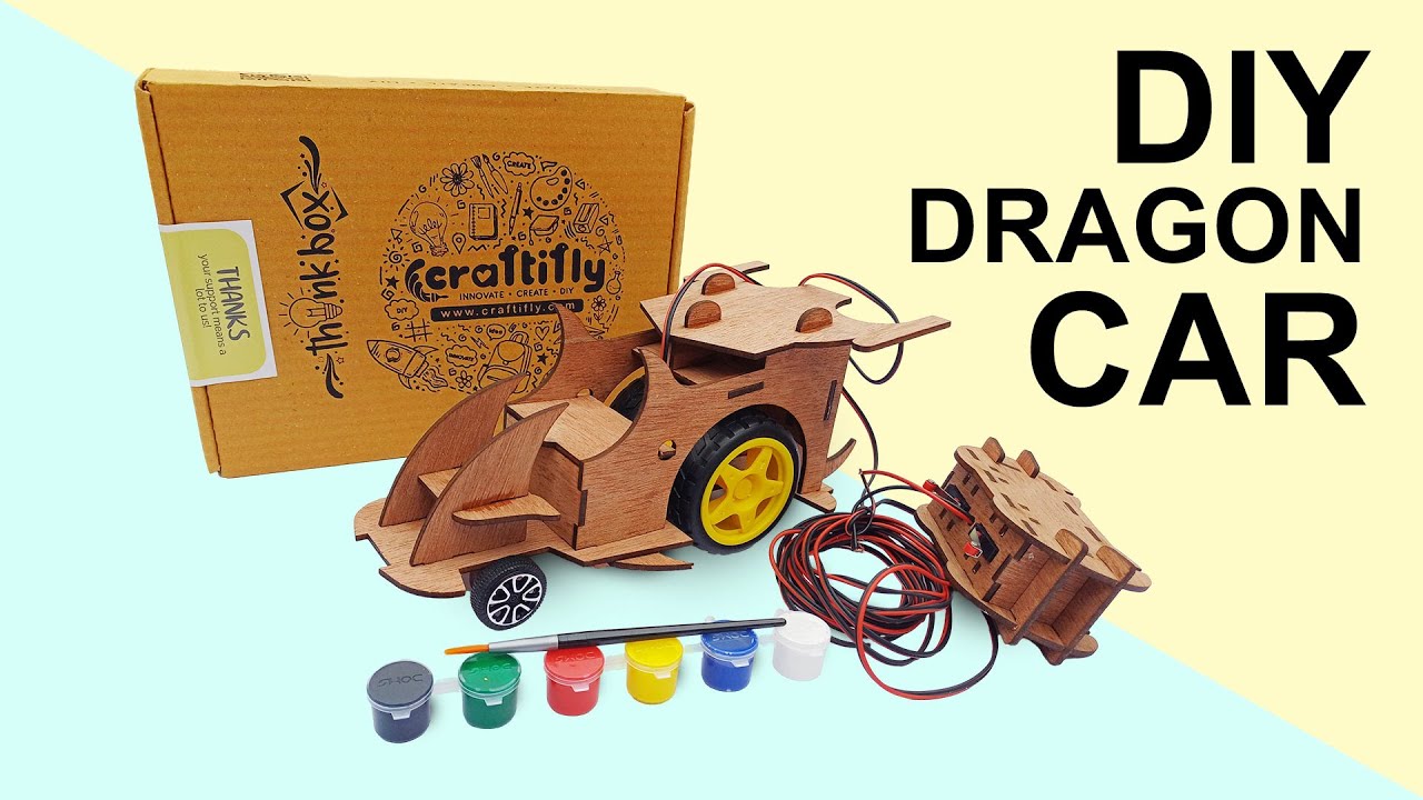 Build, Learn, and Have Fun with our DIY Dragon Remote Car Model Kit ...
