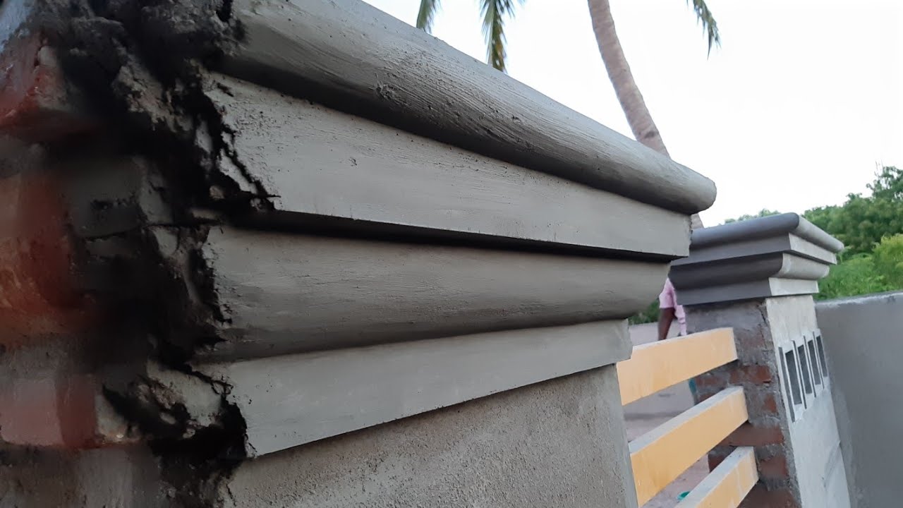 Amazing building elevation work in big house-using by sand and cement ...