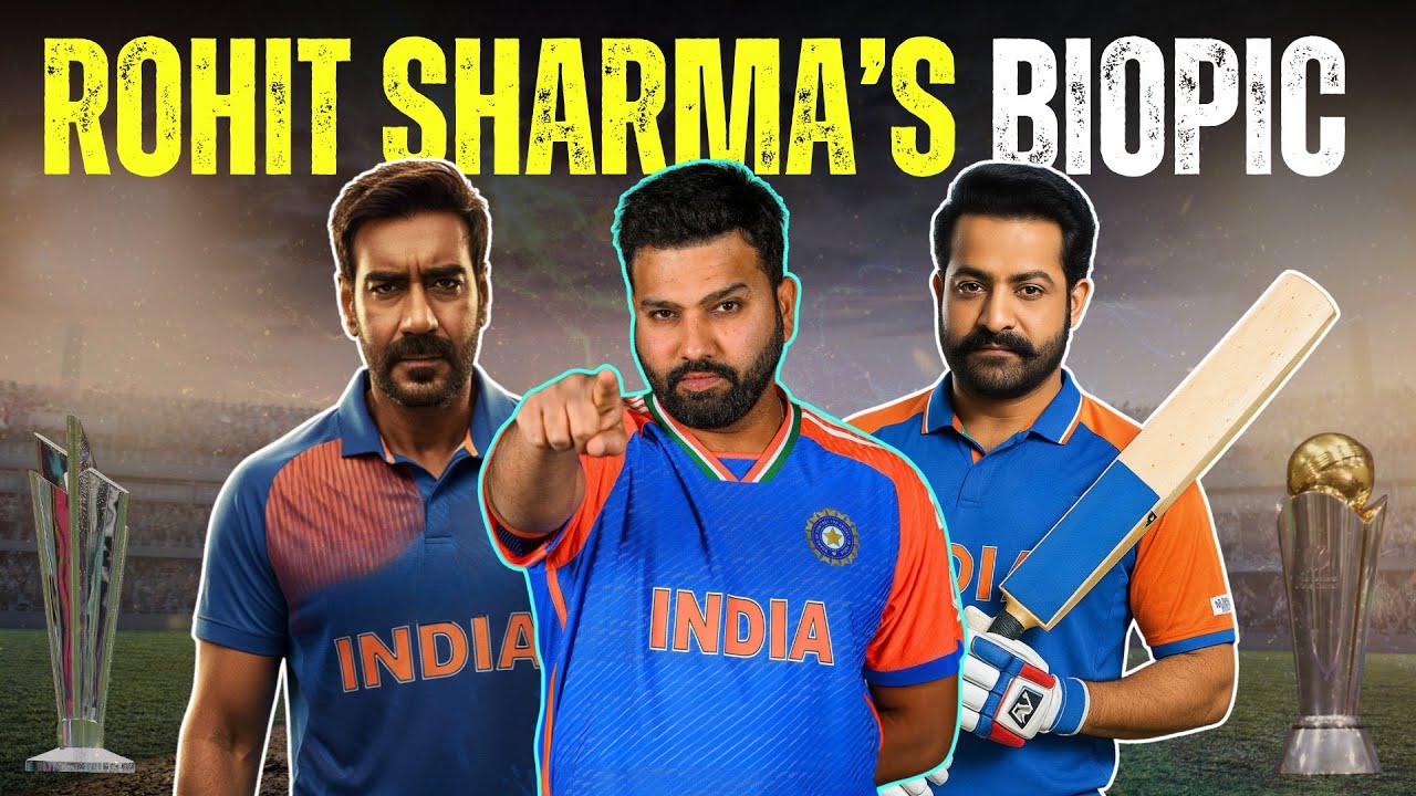 Rohit Sharma Biopic: Jr NTR, Ajay Devgn, and Other Indian Actors Who ...