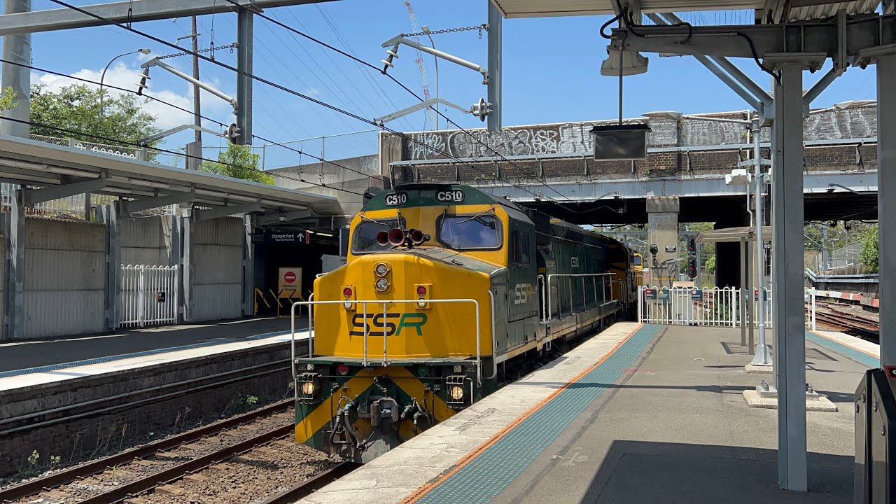 SSR’s C510-C509-C506-C507 lead AR07 through Lidcombe NSW 28-1-2023 ...