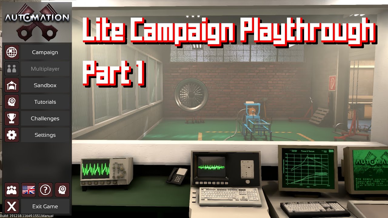 Automation Lite Campaign Playthrough - Part 1 - YouTube