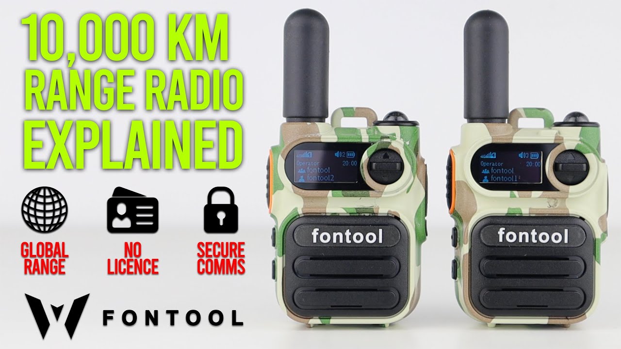 10 000KM Secure Two Way Radios Explained YouTube