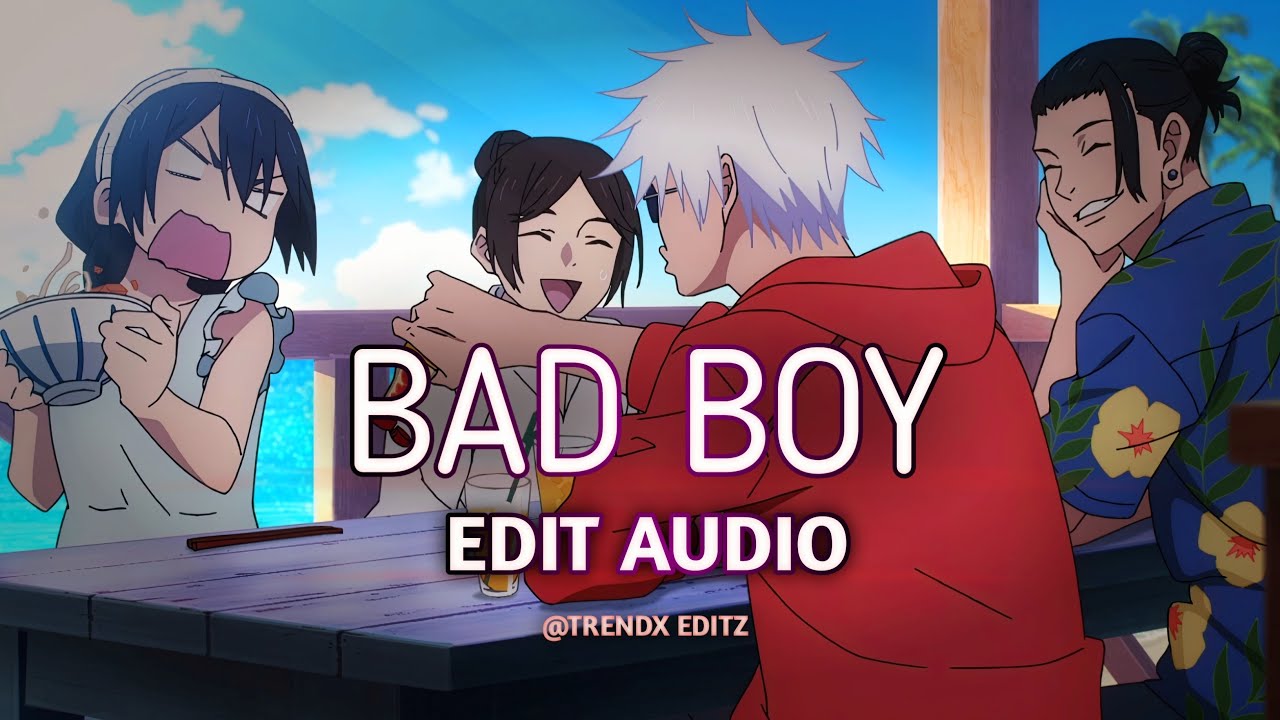 Bad boy (edit-audio) | @TrendxEDITz... | #shorts - YouTube