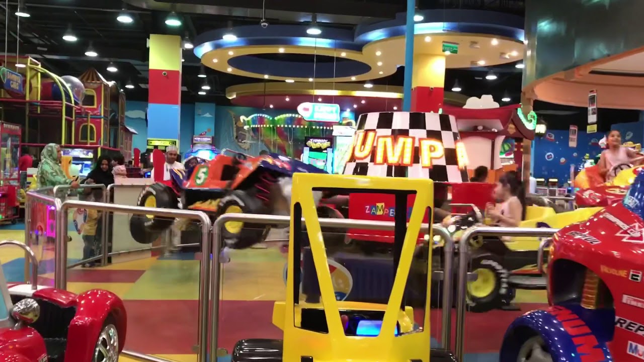 Warda at Fun City, Sohar Oman | Jungle Gym | Indoor Playground - YouTube