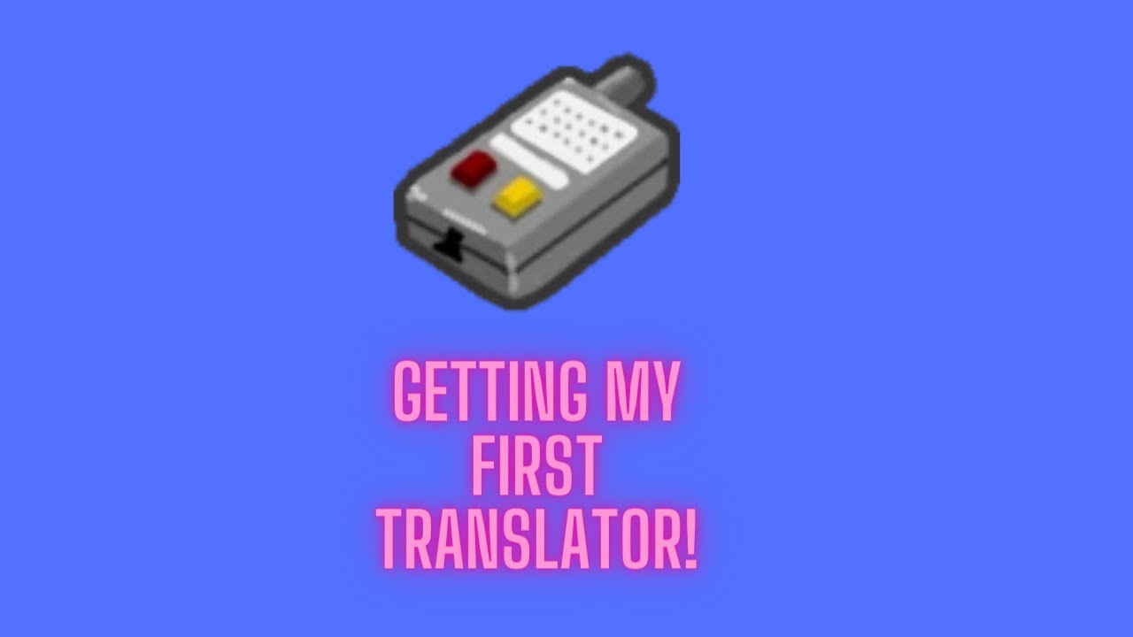 Getting my first translator! -Bee swarm simulator - YouTube