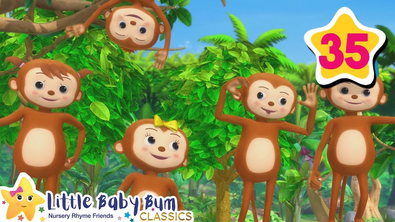 5 Little Ducks, Monkeys And Monsters! | How To Nursery Rhymes | Little ...