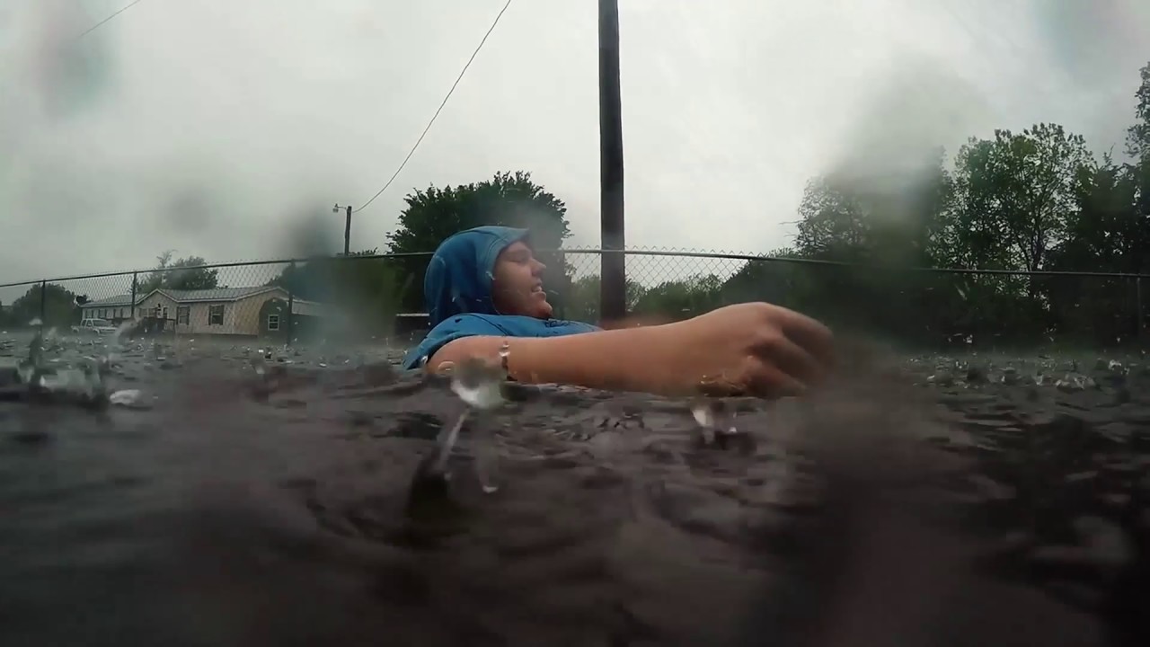 Jeremiah Swimming at moms lake - YouTube