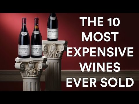 The Top 10 Most Expensive Wines Ever Sold - YouTube