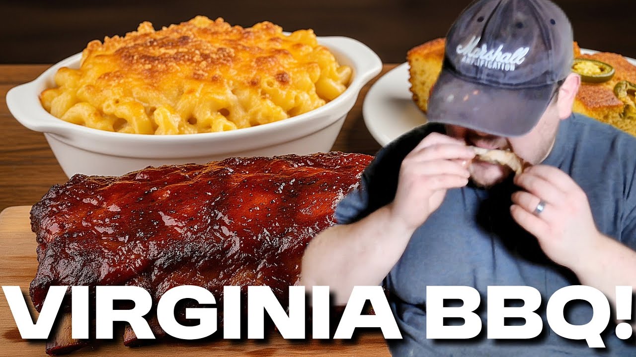 THE BEST VIRGINIA BBQ! | EATING AMERICA - YouTube