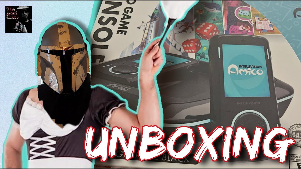 Unboxing our Pilot Intellivision AMICO test unit. BE NICE xoxo - YouTube