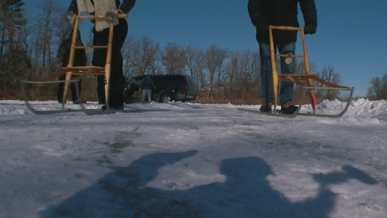 Goin’ To The (Frozen) Lake: Spark Sleds - YouTube