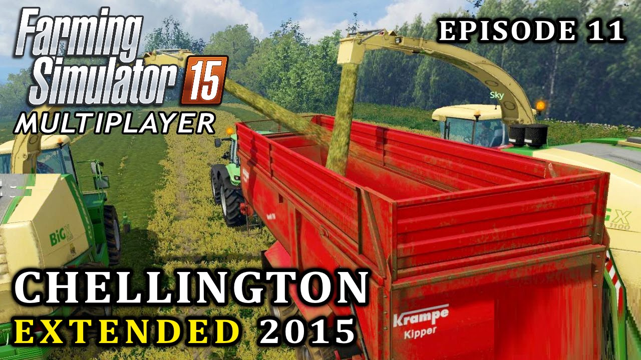 Multiplayer Farming Simulator 15 | Chellington Extended | Episode 11 ...