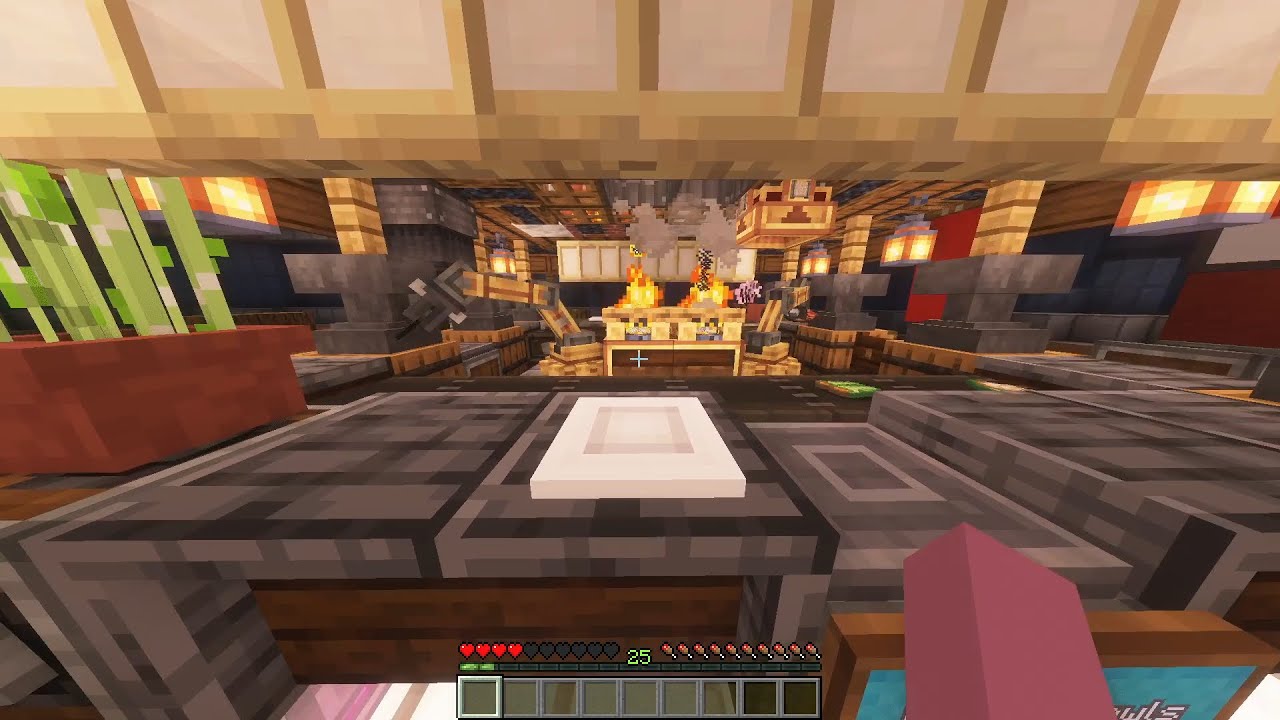 minecraft sushi bar demo - YouTube