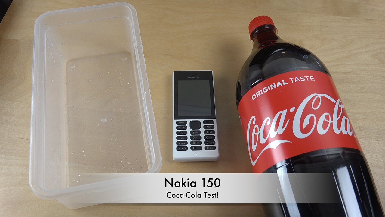 Nokia 150 2017 Coca-Cola - Test! - YouTube