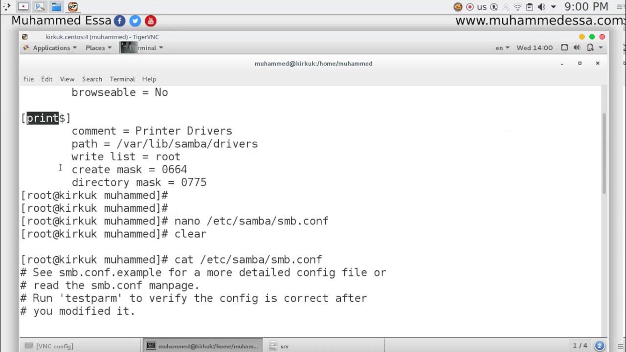 84 RHCE7 Configuring Samba File Services - YouTube