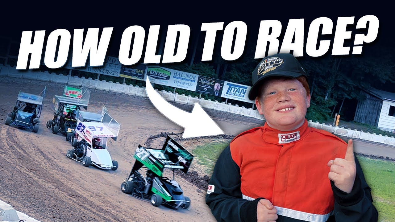 How Old Do You Have to Be to Race? Dirt Trackin' at Little Middleton ...