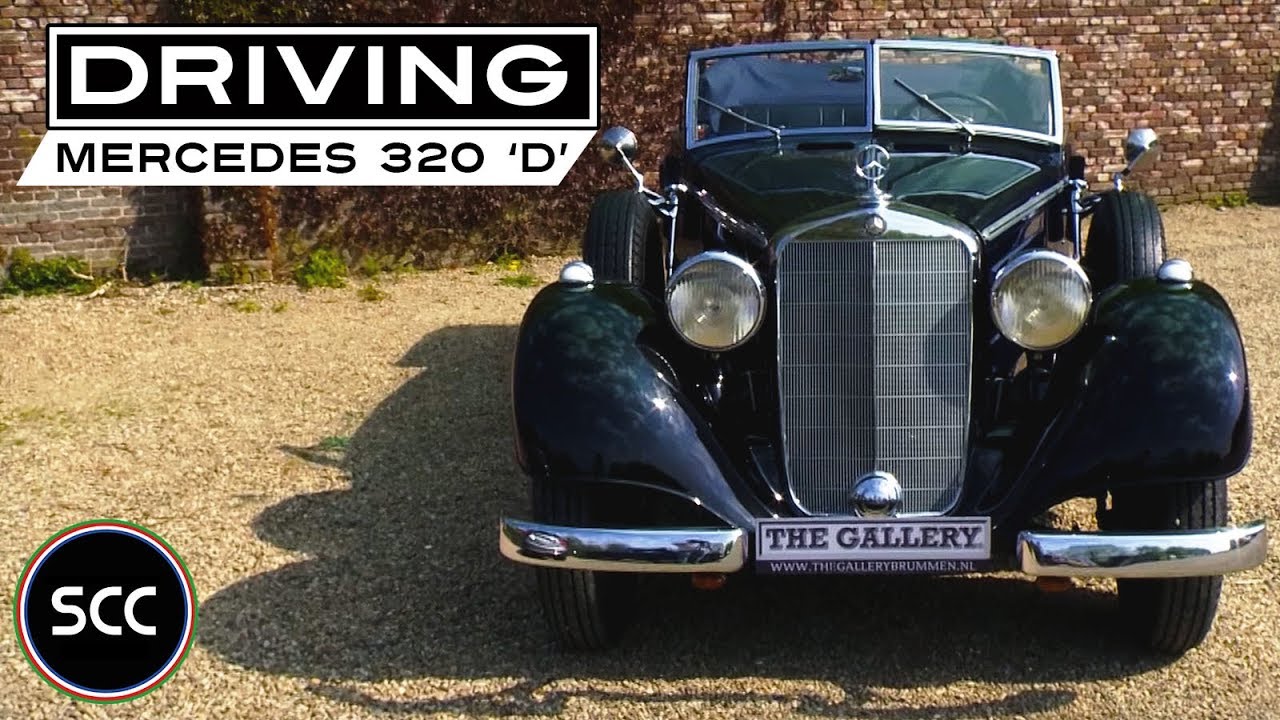 MERCEDES-BENZ 320 D / 320D Cabriolet 1942 - Driving car similar to ...