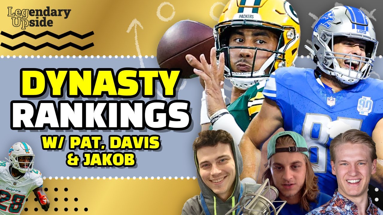 Dynasty Rankings Early 2024 Update w/ Davis Mattek and Jakob Sanderson ...