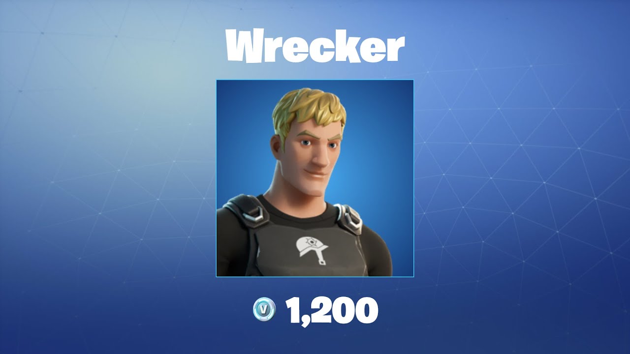 Wrecker | Fortnite Outfit/Skin - YouTube