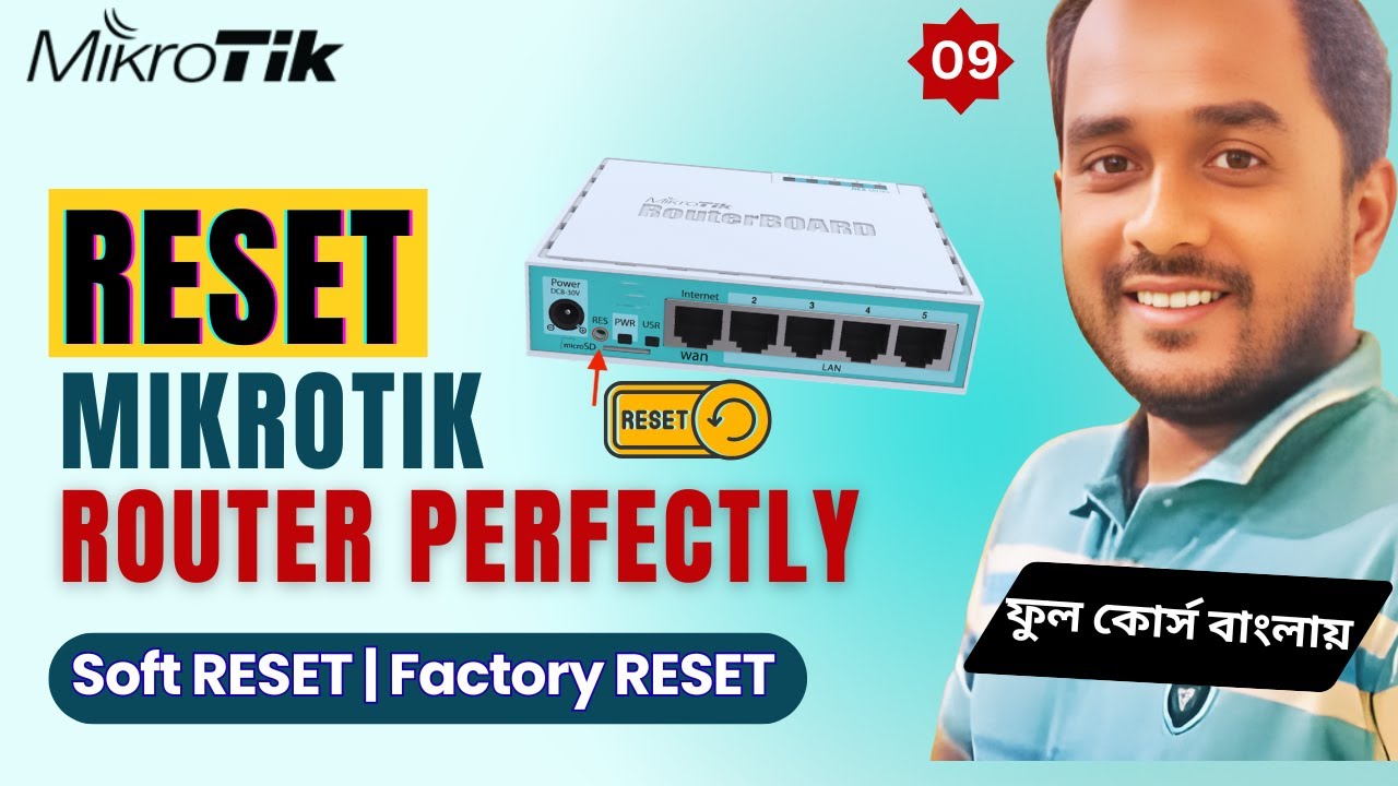 How to RESET Mikrotik Router | Soft Reset | Factory Reset Explained ...