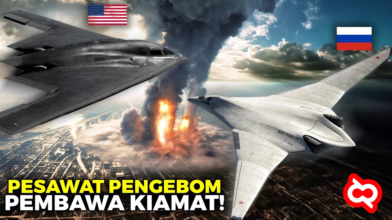Mesin Perang Udara! Pesawat BOMBER Strategis Canggih USA Vs Rusia Vs ...