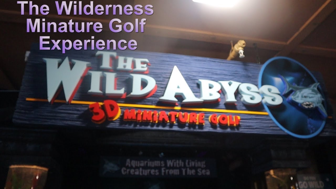 Wild Abyss Mini Golf at Wilderness Resort in Wisconsin Dells - YouTube