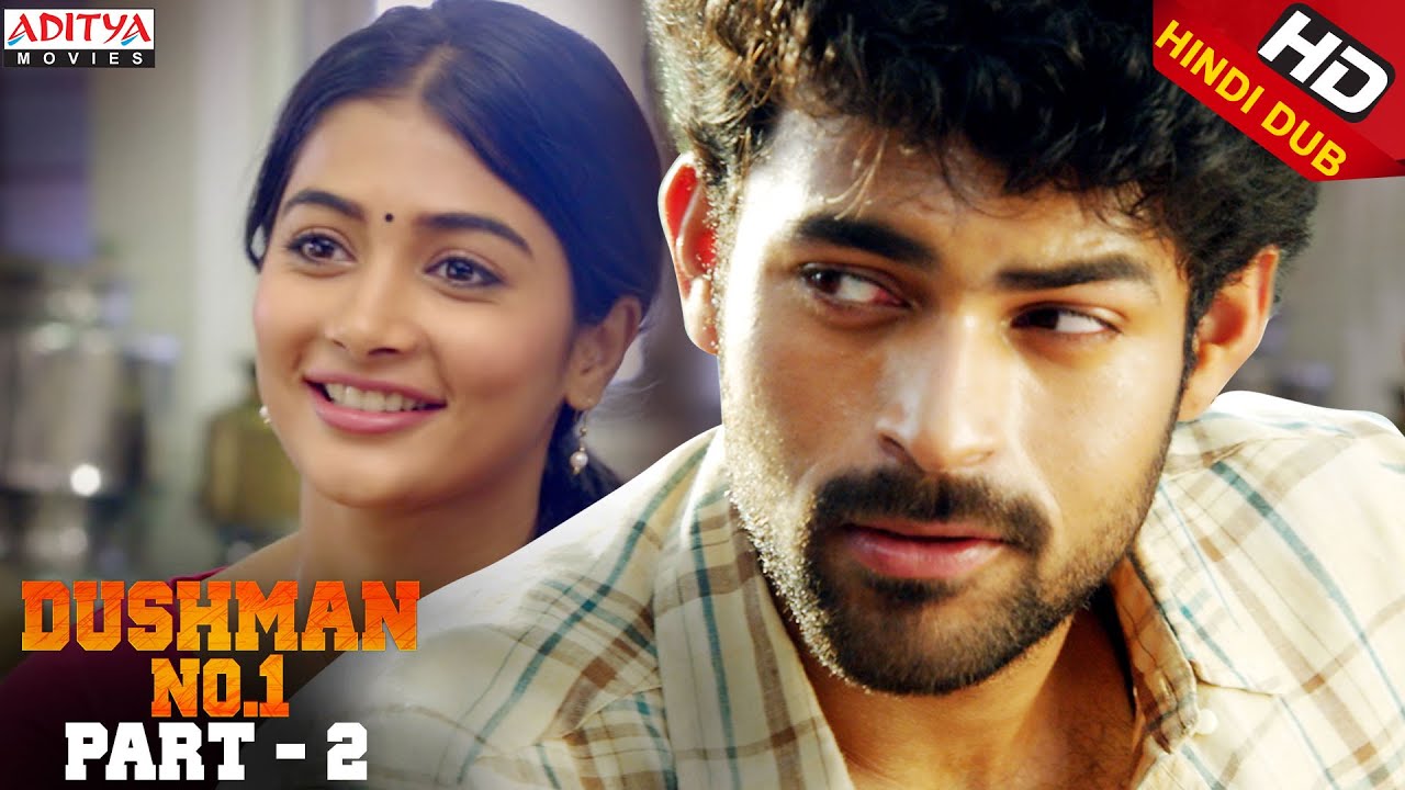 "Dushman No 1" Movie Part 2 | Hindi Dubbed Movie | Varun Tej | Pooja ...