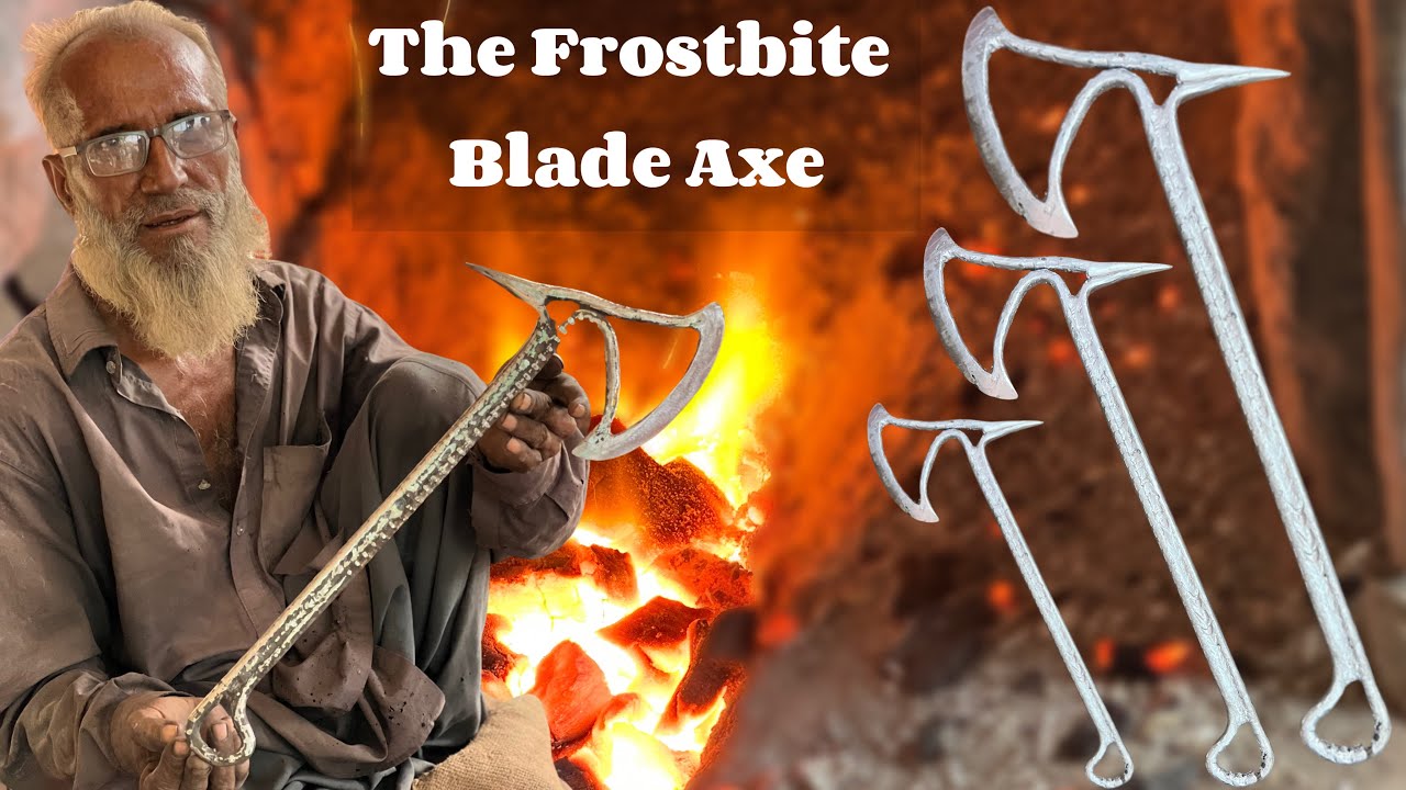 Making a New Axe from Rebar | Blacksmith Forging Project | Handmade ...