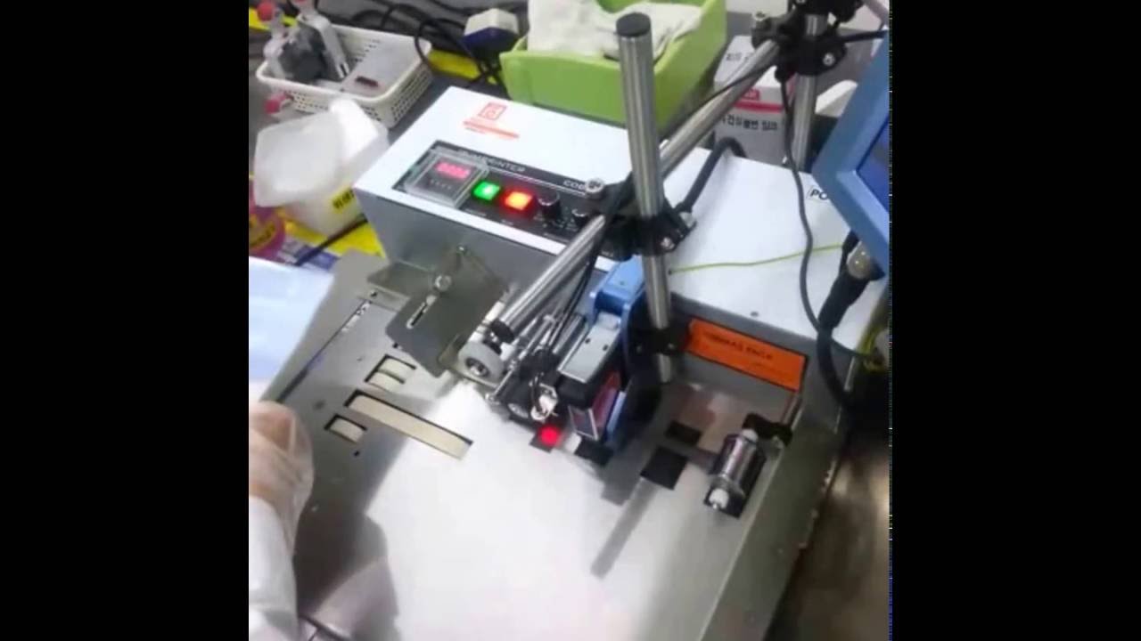 Imprinter with POLYtij Inkjet Printer S-3 - YouTube