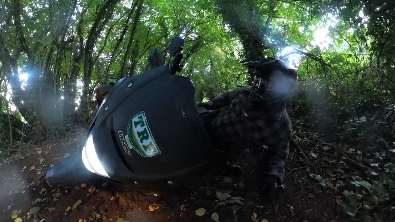 Off road practice with a bail. Learning to off road and green lane on ...