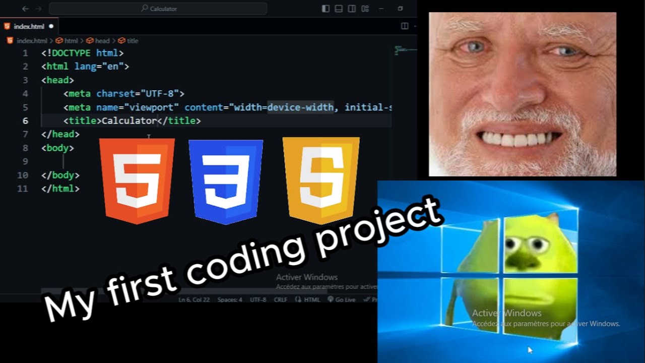 Coding Chronicles Building My First Coding Project As A Beginner Coding Project No1 Youtube 3324