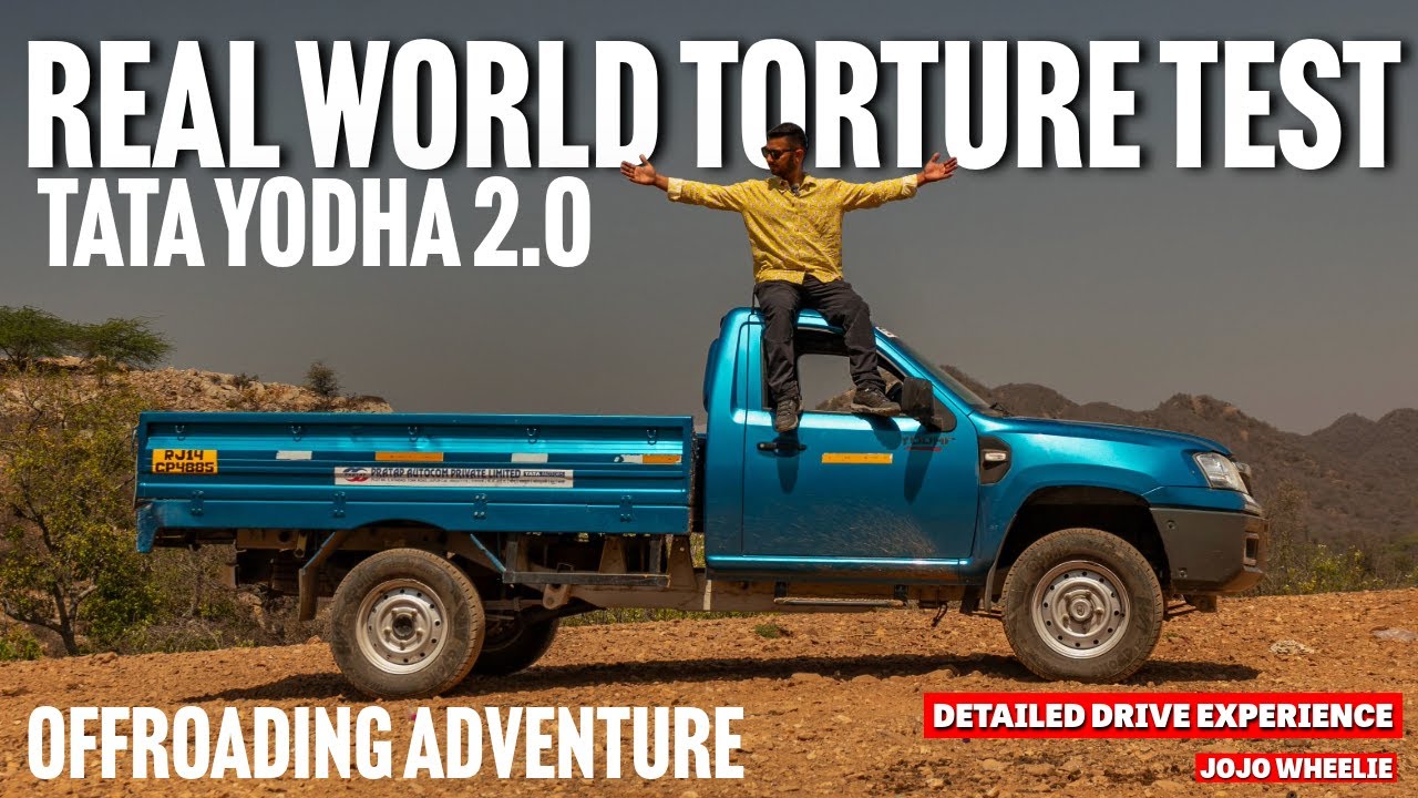 Real World Torture Test: Tata Yodha 2.0 Off-Road Adventures! | jojo ...